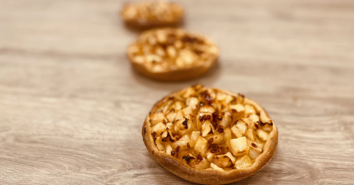 Mini vla appel stukjes kaneel (1p) | Bakkerij Kenis